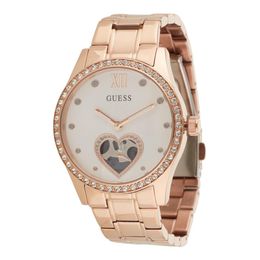 Guess Analog Watch female Gold size One Size