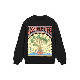 F4NT4STIC Sweatshirt 'US National Parks Joshua Tree' male Black size XS
