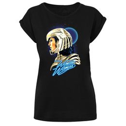 F4NT4STIC T-Shirt 'DC Comics Wonder Woman 84 Retro Gold Helmet' Damen Gr&ouml;&szlig;e M camel / azur / goldgelb / schwarz