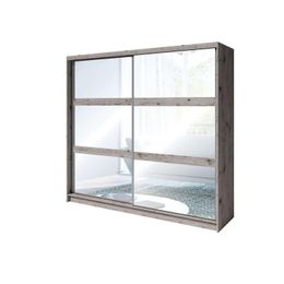 Kleiderschrank Home Affaire, B:230cm H:215cm T:62cmeiche natur, FSC-zertifizierter Holzwerkstoff, Jugendzimmer, Schr&auml;nke, "PRESSAC mit viel Stauraum,