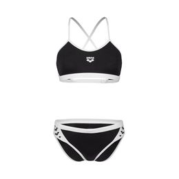 arena Bikini 'ICONS' Damen Gr&ouml;&szlig;e M schwarz / wei&szlig;