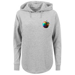 F4NT4STIC Sweatshirt 'Colorfood Collection - Rainbow Apple' Damen Gr&ouml;&szlig;e L bunt