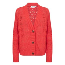 Saint Tropez Knit Cardigan 'Juna' female Red size S