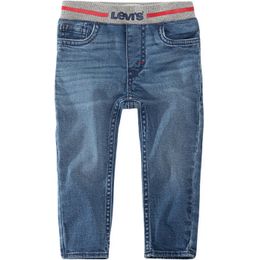 LEVI'S KIDS Jungen Schlupfjeans "PULL ON SKINNY JEANS", blau, Gr. 3, Denim/Jeans, Obermaterial: 59% Baumwolle, 40% Viskose, 1% Elasthan, Jeans, for