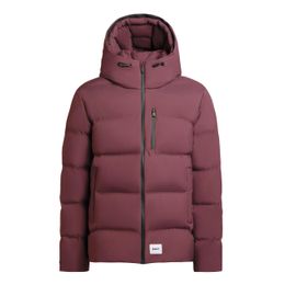 Khujo Herren Steppjacke "SILAS3"moscato rot, Gr. XL, unifarben, 100% Nylon, Jacken