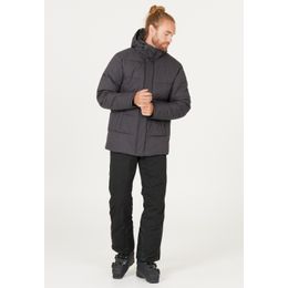 WHISTLER Herren Skijacke "Atlas", grau, Gr. XXL, kariert, unifarben, 100% Polyester, Jacken, mit 10.000 mm Wassers&auml;ule und winddichter Qualit&auml;t