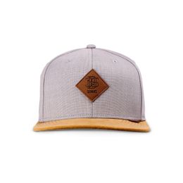 Djinns Damen Trucker Cap "Djinns Djinns 6P SB Linen 2015 Snapback Caps"grau, 60% Baumwolle, 40% Polyester, Caps