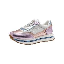 Tamaris Sneaker Damen Gr&ouml;&szlig;e 36 rosegold / silber / wei&szlig;