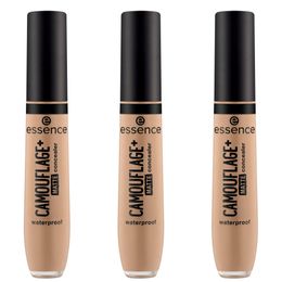 Essence Kinder Concealer "CAMOUFLAGE+ MATTE concealer", 24ml, beige, Teint-Kosmetika, 3-tlg., hohe Deckkraft, mattierend, alle Hauttypen
