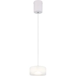 Globo LIGHTING LED Pendelleuchte "BELINDA", 1 Stk.wei&szlig;, Leuchten, H&auml;ngelampe/H&auml;ngeleuchte/Wohnzimmer/Esstisch/elegant