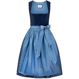 Stockerpoint Dirndl 'Ornella' Damen Gr&ouml;&szlig;e 32 blau / dunkelblau