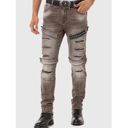 Cipo & Baxx Cipo & Baxx Jeans male Brown size 36