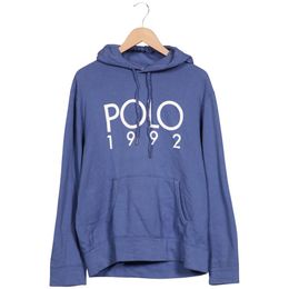 Polo Ralph Lauren Kapuzenpullover Herren Gr&ouml;&szlig;e L Second Hand blau