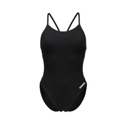 arena Swimsuit 'LACE BACK SOLID' female Black size 34
