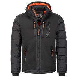 Geographical Norway Winter Jacket male Black size XL