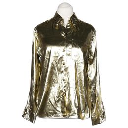Moschino Bluse Damen Gr&ouml;&szlig;e L Second Hand gold