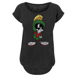 F4NT4STIC T-Shirt 'Looney Tunes Marvin The Martian Pose' Damen Gr&ouml;&szlig;e XL senf / grau / gr&uuml;n / schwarz