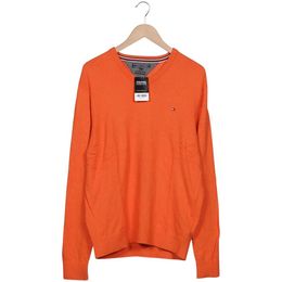 Tommy Hilfiger Pullover Herren Gr&ouml;&szlig;e XL Second Hand orange