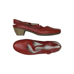 Rieker Pumps Damen Gr&ouml;&szlig;e 40 Second Hand rot