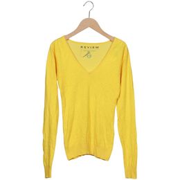 Review Pullover Damen Gr&ouml;&szlig;e XS Second Hand gelb