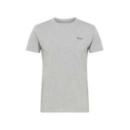 Pepe Jeans T-Shirt Herren Gr&ouml;&szlig;e L graumeliert / schwarz