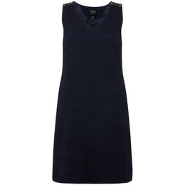 Ulla Popken Midikleid Damen Gr&ouml;&szlig;e 54/56 marine Winterkleid