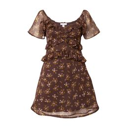 Topshop Dress female Brown size 10