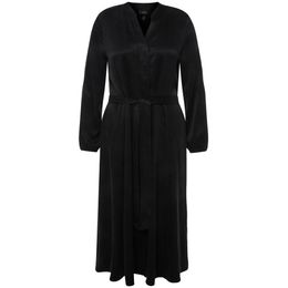 Ulla Popken Shirt Dress female Black size 54-56