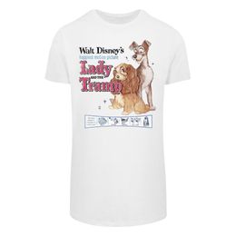F4NT4STIC Shirt 'Lady And The Tramp' Herren Gr&ouml;&szlig;e XS mischfarben / wei&szlig;