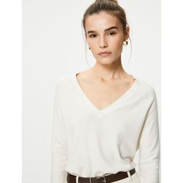 KOTON Pullover Damen Gr&ouml;&szlig;e XL perlwei&szlig;
