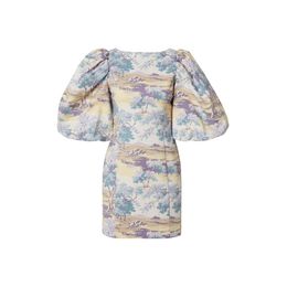 & other stories & Other Stories Kleid Damen Gr&ouml;&szlig;e 36 beige / taubenblau / mauve / offwhite Winterkleid