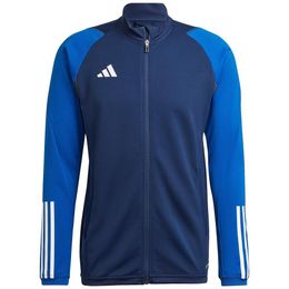 adidas Performance Athletic Zip-Up Hoodie 'Tiro 23' male Blue size XL
