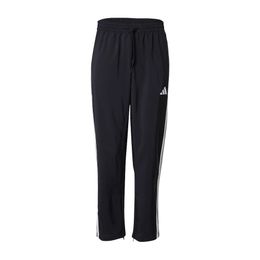 adidas Sportswear Sporthose 'Essentials Stanford Open Hem' Herren Gr&ouml;&szlig;e M schwarz / wei&szlig;