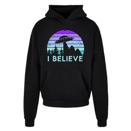F4NT4STIC Sweatshirt 'I Believe UFO' Herren Gr&ouml;&szlig;e XXL hellblau / lila / schwarz