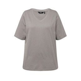 Ulla Popken Shirt female Grey size 62-64