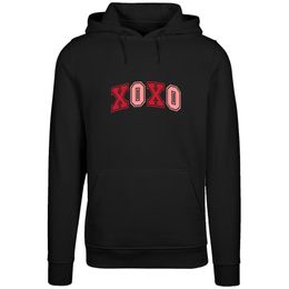 F4NT4STIC Sweatshirt 'Xoxo Valentinstag' Damen Gr&ouml;&szlig;e XXL rosa / rot / schwarz