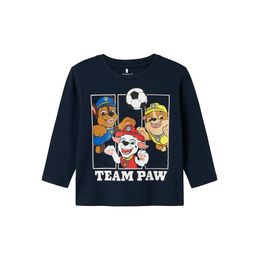 name it Shirt 'NMMJOLL PAW' Jungen Gr&ouml;&szlig;e 116 blau / navy / rot / wei&szlig;