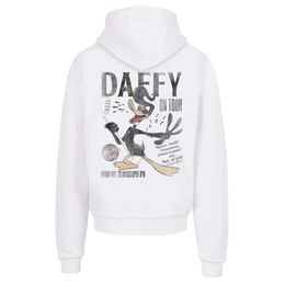 F4NT4STIC Sweatshirt 'Looney Tunes Daffy Duck Concert' male White size 5XL