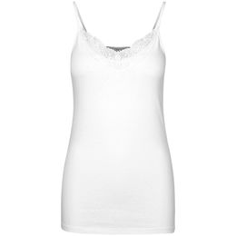 V&eacute;ro Moda VERO MODA Top 'VMInge' Damen Gr&ouml;&szlig;e L wei&szlig;