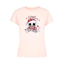 F4NT4STIC Shirt 'Anti Valentinstag Love Is In The Air' female Pink size M