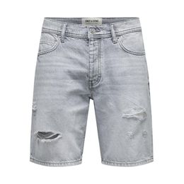 Only & Sons Only & Sons Shorts 'Edge Ram' Herren Gr&ouml;&szlig;e 38 hellgrau