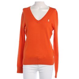 Polo Ralph Lauren Pullover / Strickjacke Damen Gr&ouml;&szlig;e M Second Hand dunkelorange