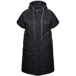 Ulla Popken Vest female Black size 58-60