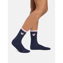 LIEBLINGSST&Uuml;CK LIEBLINGSST&Uuml;CK Damen Langsocken "KellyEp", Gr. 39, grau, Baumwolle, Elasthan, Polyamid, metallisierte Fasern, Socken, mit Baumwoll-Anteil