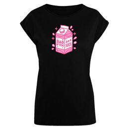 F4NT4STIC Shirt 'Internationaler Frauentag: Girl-Power-Design' female Black size XXL