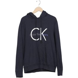 Calvin Klein Jeans Kapuzenpullover Herren Gr&ouml;&szlig;e L Second Hand marine