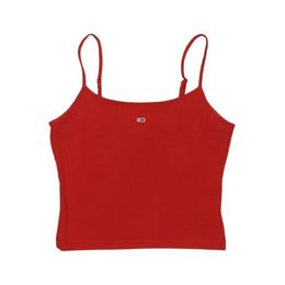 Tommy Jeans Top Damen Gr&ouml;&szlig;e S Second Hand rot