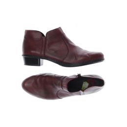 Rieker Stiefelette Damen Gr&ouml;&szlig;e 41 Second Hand bordeaux