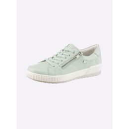 Sneaker Remonte, Damen, Gr. 37, zartmint, Glattleder, Schuhe Sneaker