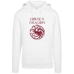 F4NT4STIC Sweatshirt 'House Of The Dragon Targaryen Crest' Damen Gr&ouml;&szlig;e XXL rot / wei&szlig;